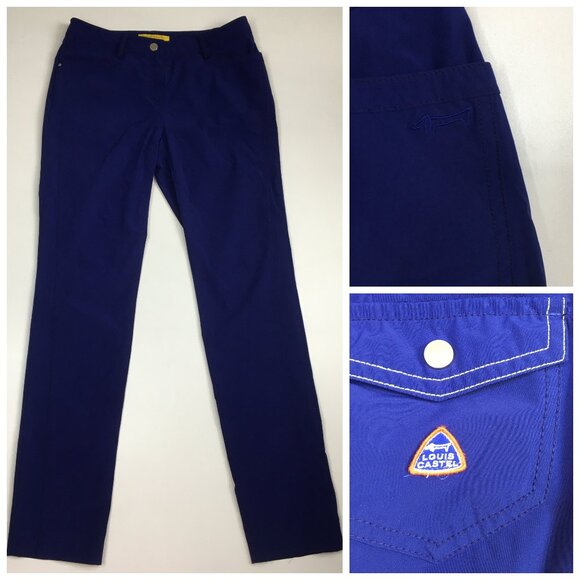Louis Castel | Pants & Jumpsuits | Louis Castel Blue Logo Hardware ...